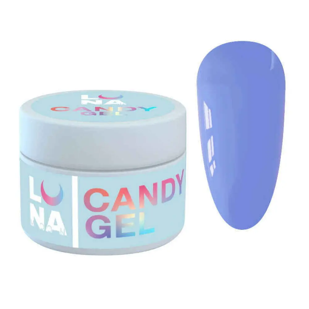 Гель для нарощування Luna Candy Gel 22 блакитний. 15 мл купити на ...